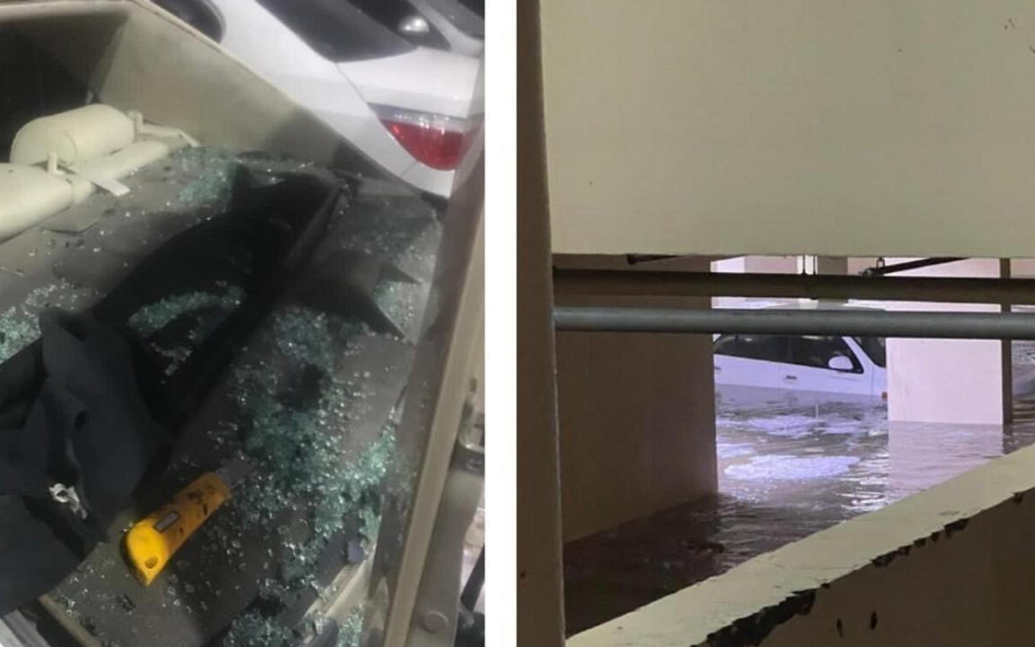 Hailstorm Aftermath in UAE: Residents Grapple with Ice Clearing and ...