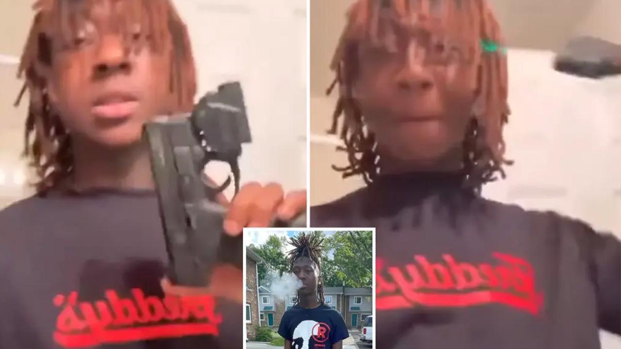 US teen rapper shoots himself on camera during a social media stunt ... US teen rapper shoots himself on camera during a social media stunt ...